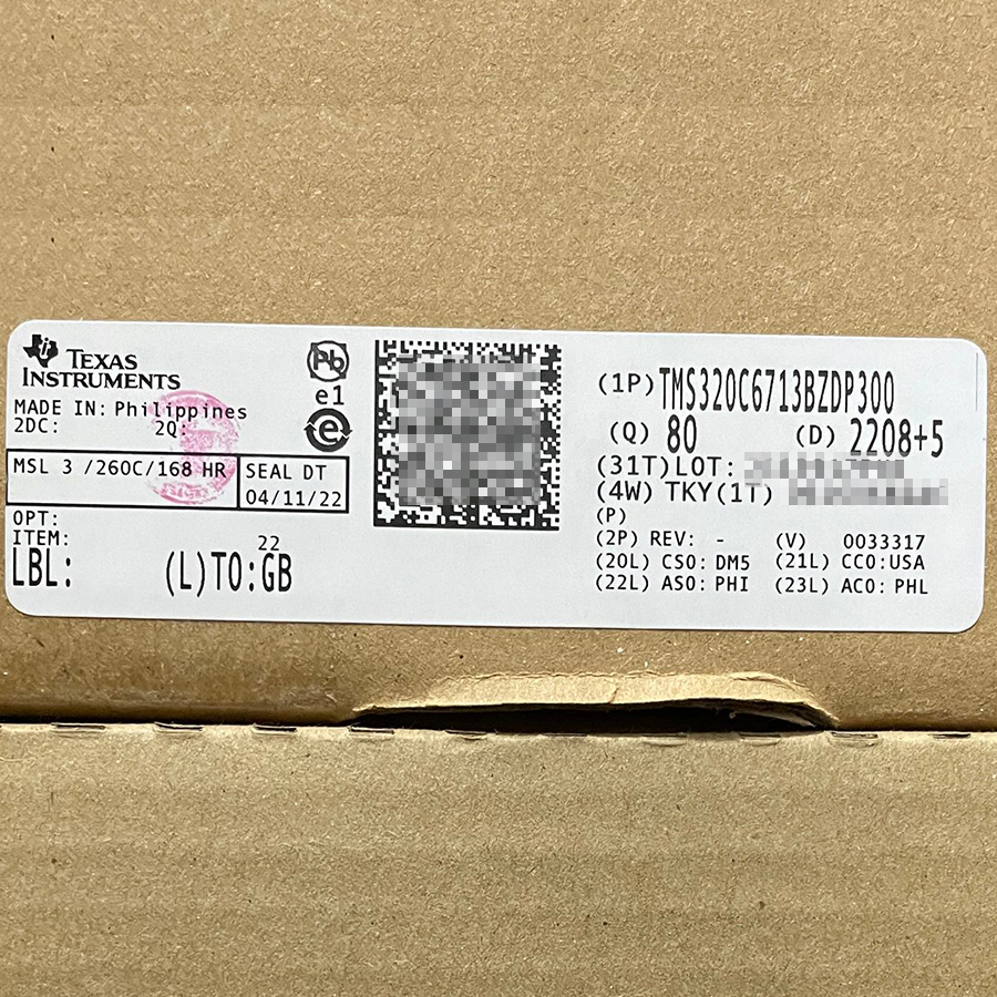 Texas Instruments|TMS320C6713BZDP300|Embedded - DSP (Digital Signal ...